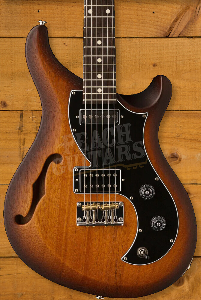 PRS S2 Vela Semi Hollow Satin - McCarty Tobacco Sunburst