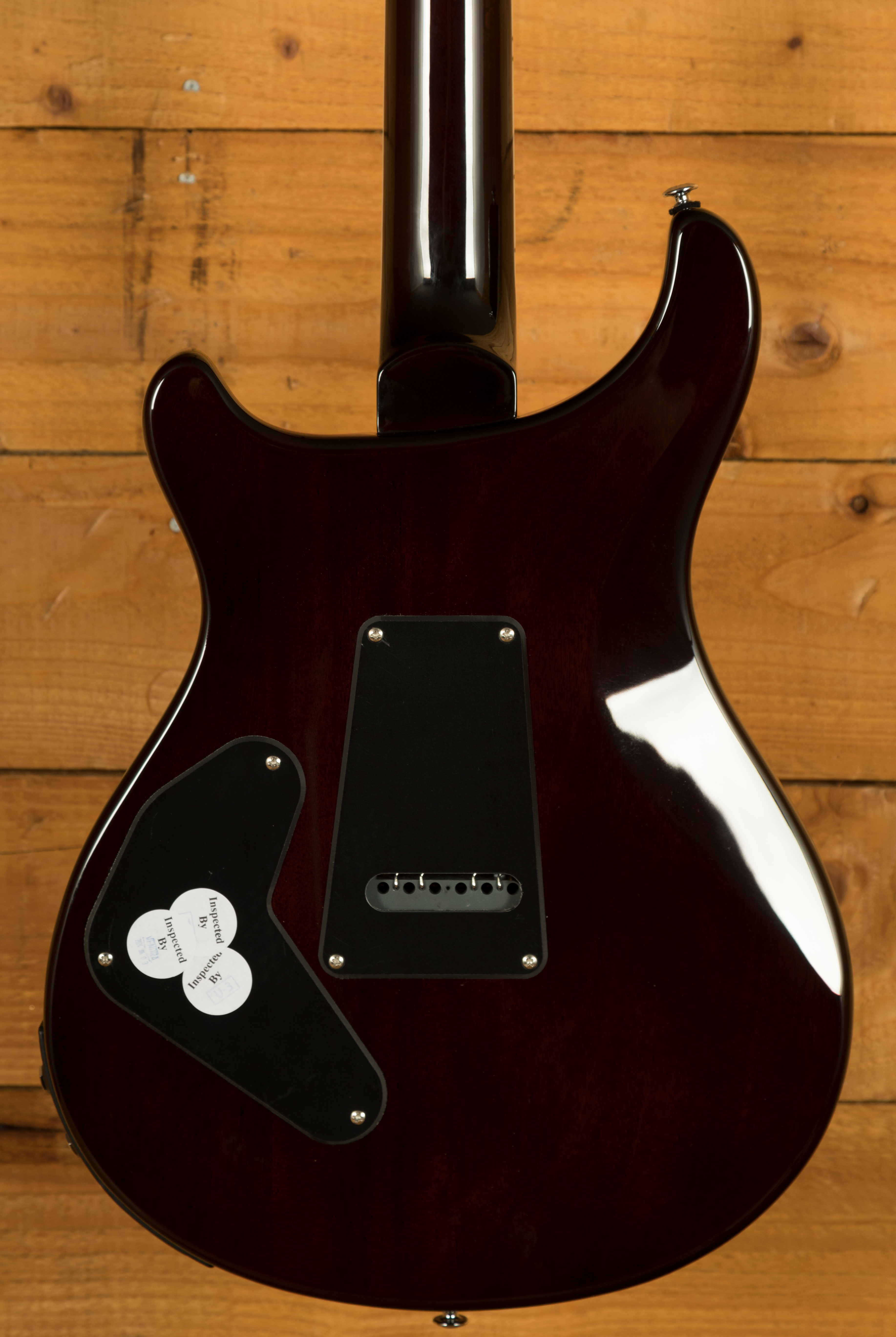 PRS SE Custom | Custom 24 Semi-Hollow Piezo - Orange Tiger Smokeburst