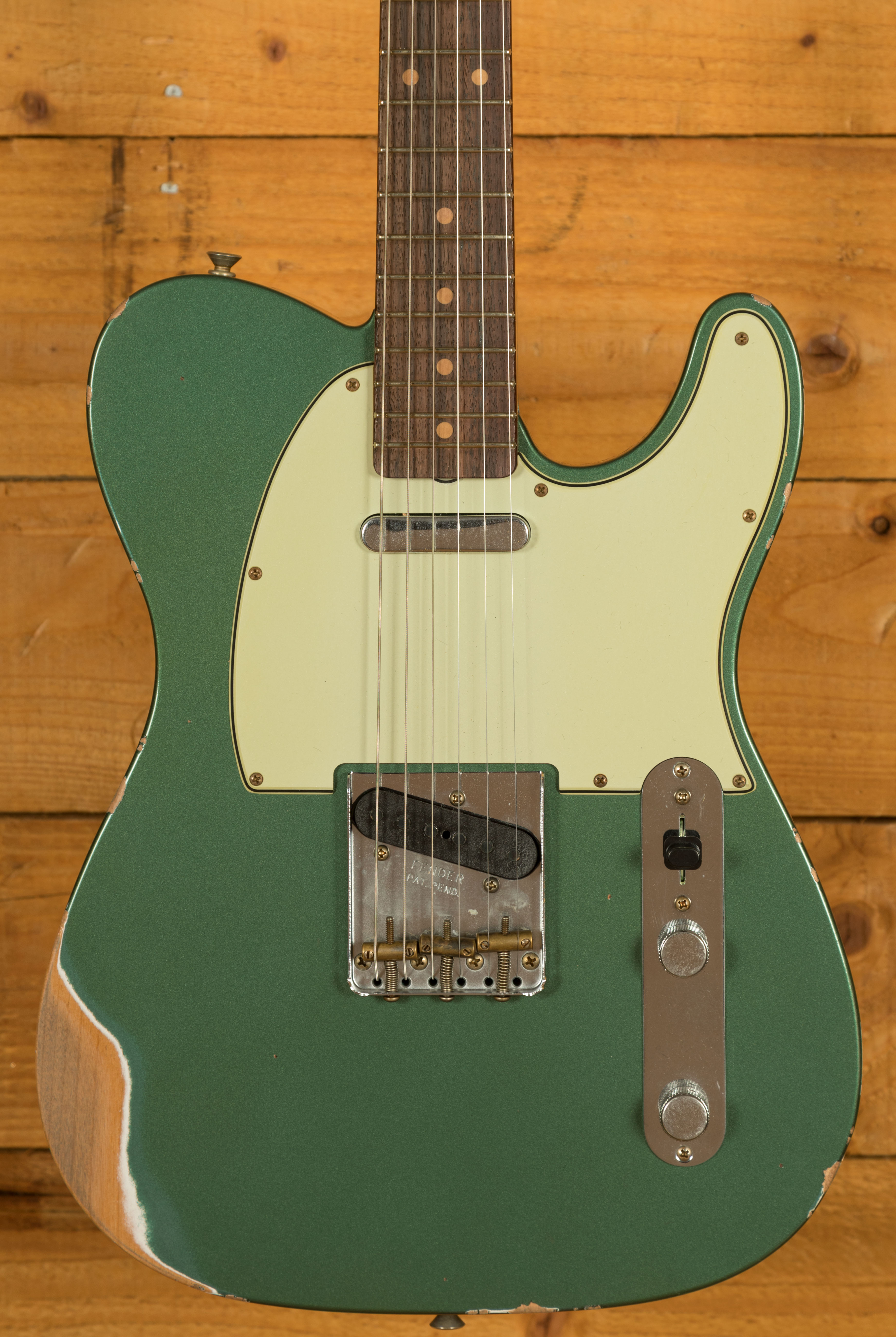 Fender Custom Shop Limited 60 Tele Relic Aged Sherwood Green Metallic