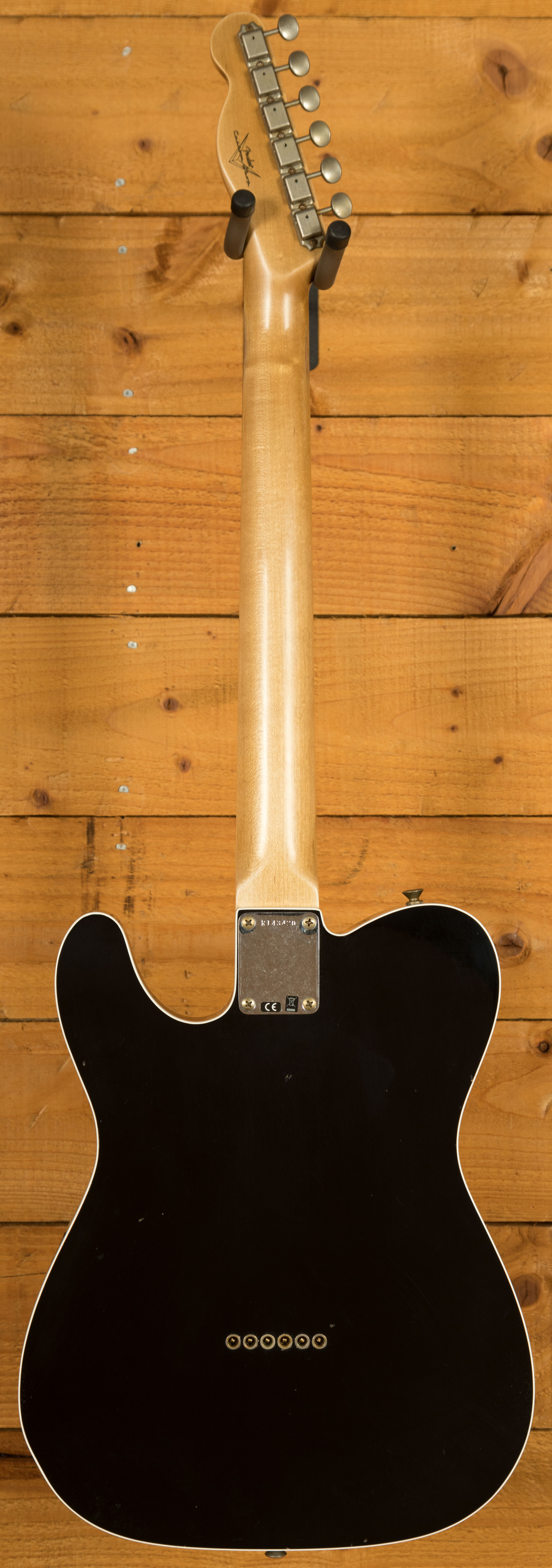 Fender Custom Shop '60 Tele Custom Journeyman Relic Black
