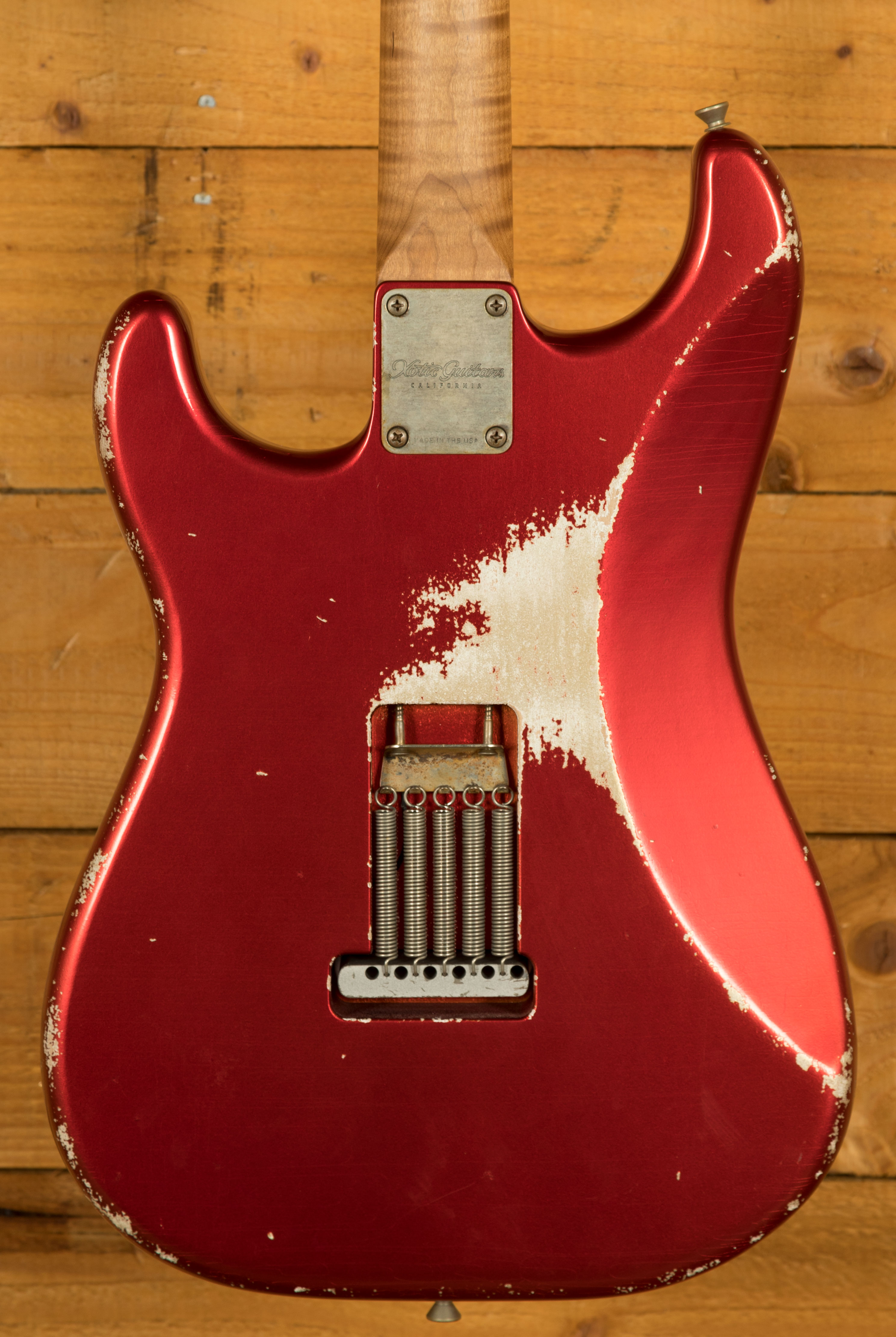 Xotic California Classic XSC-2 - Candy Apple Red Heavy Ageing