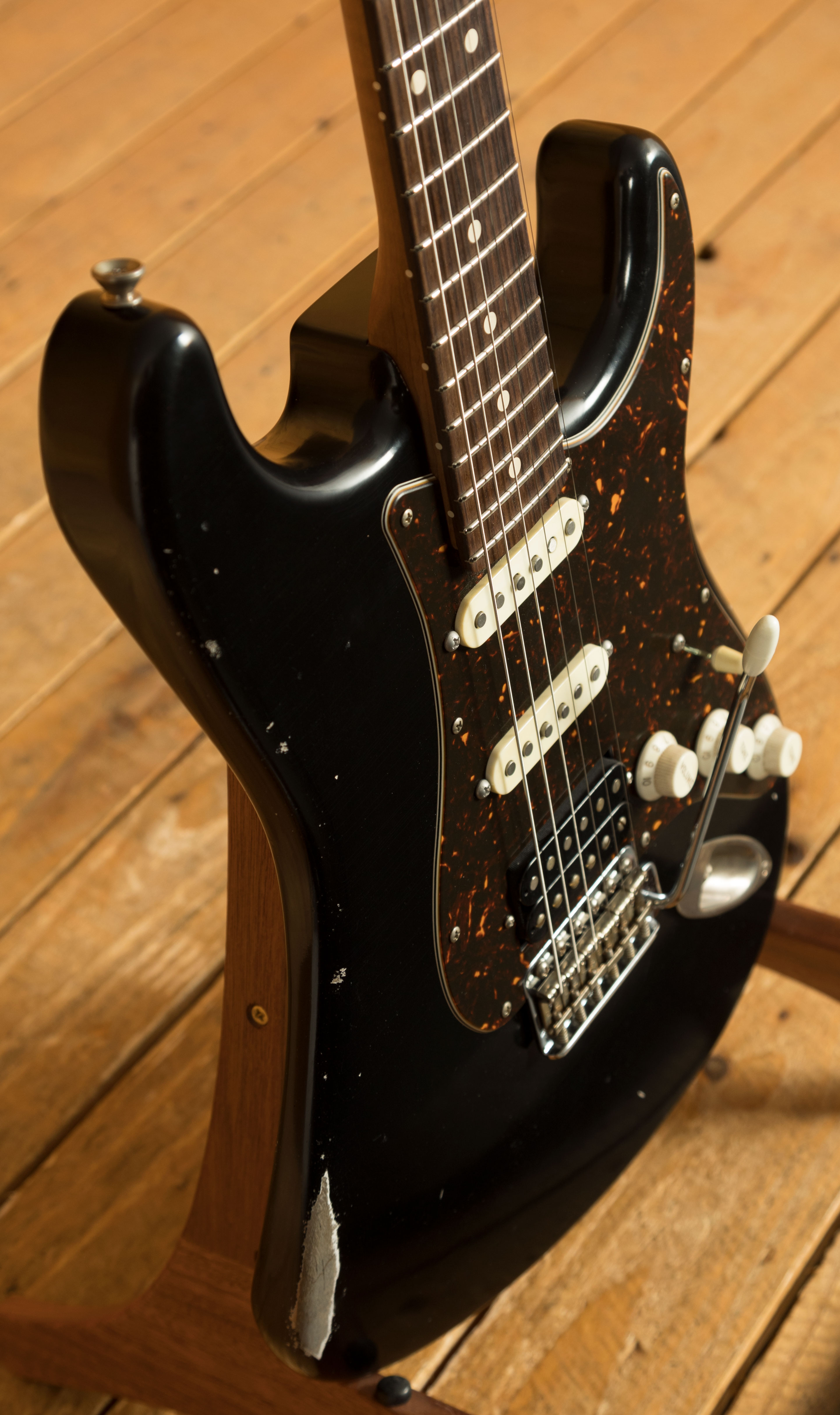 Xotic California Classic XSC-2 - Black Medium Ageing