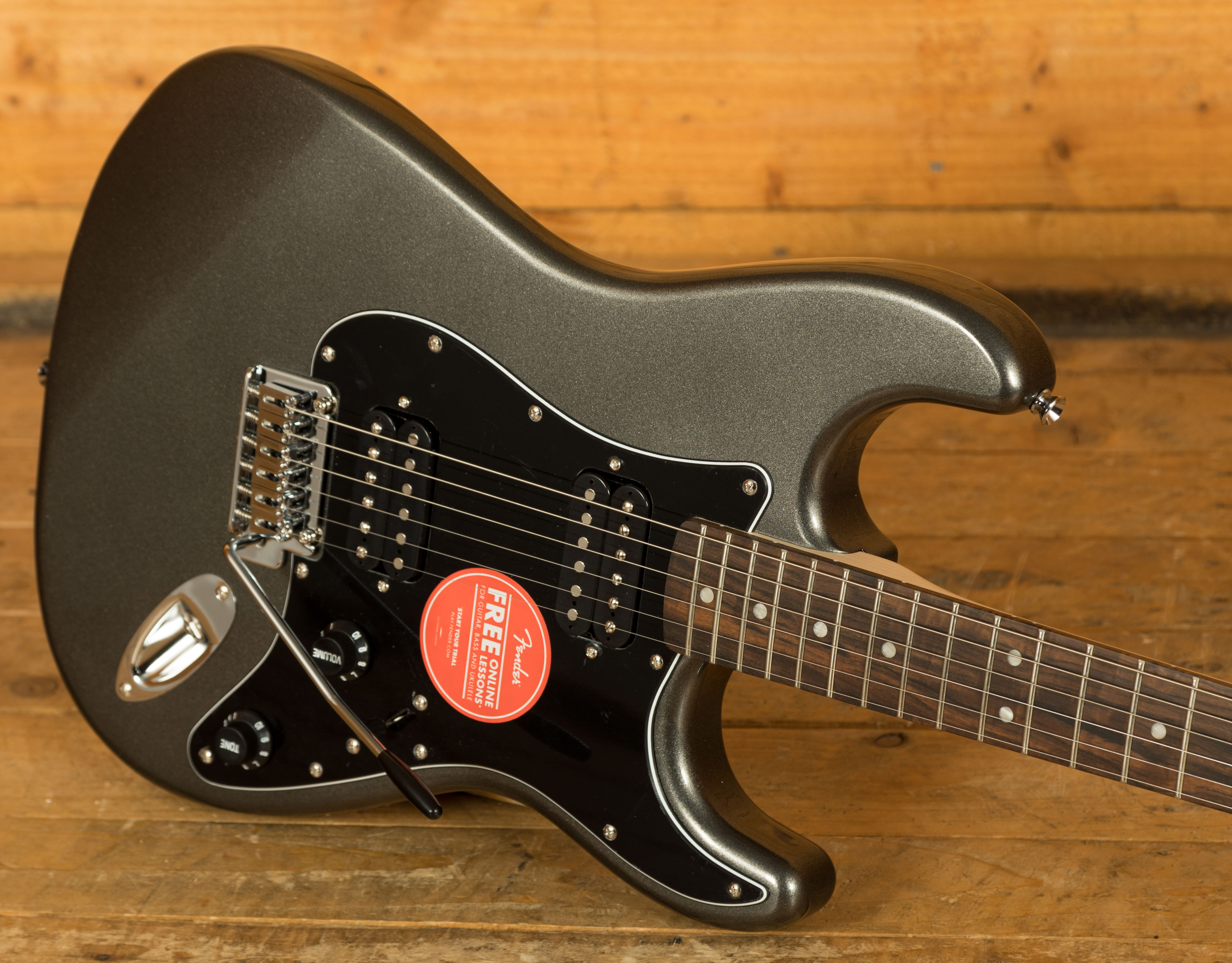 Squier Affinity Series Stratocaster HH | Laurel - Charcoal Frost Metallic