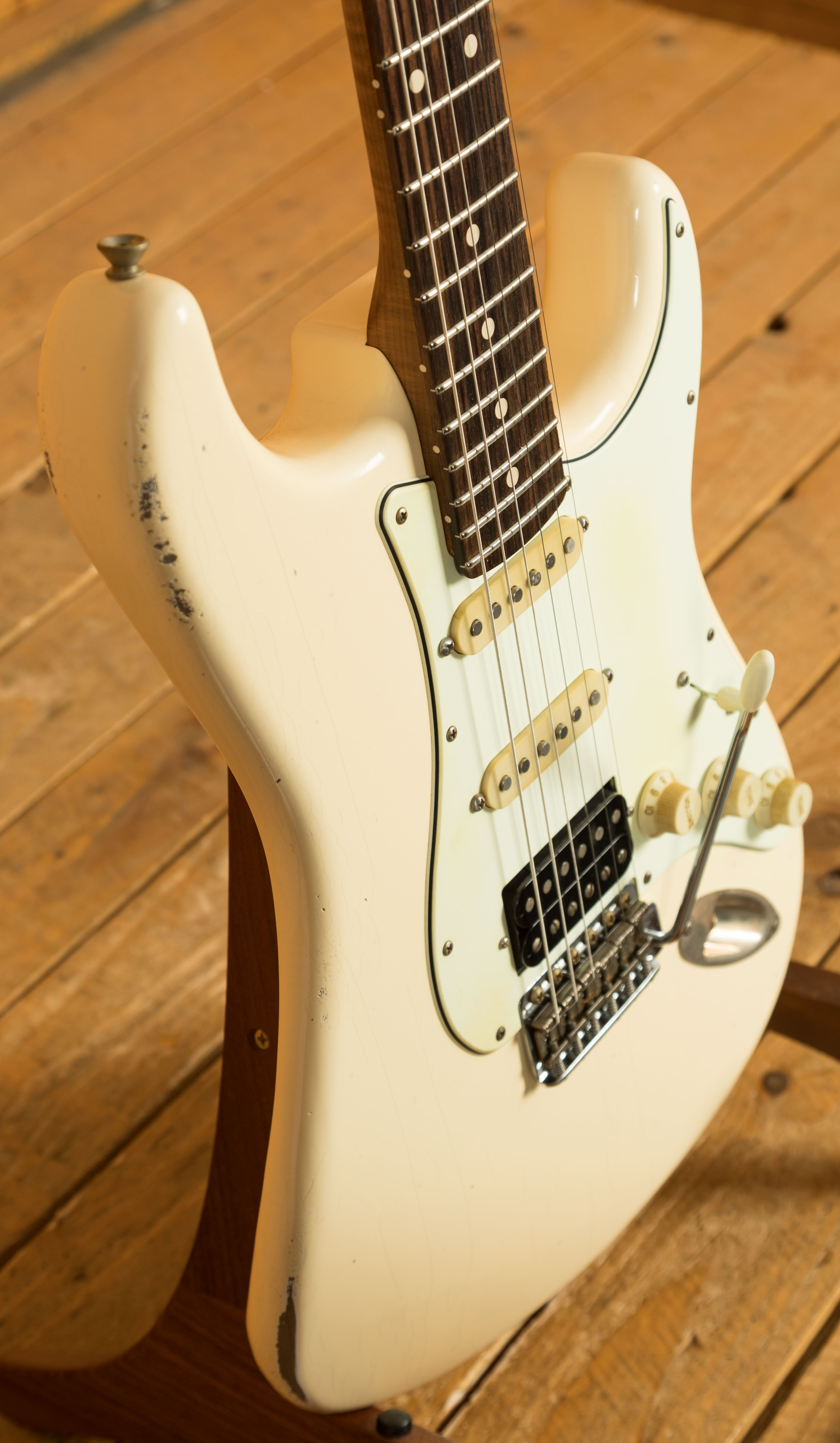 Xotic California Classic XSC-2 Vintage White Medium Ageing