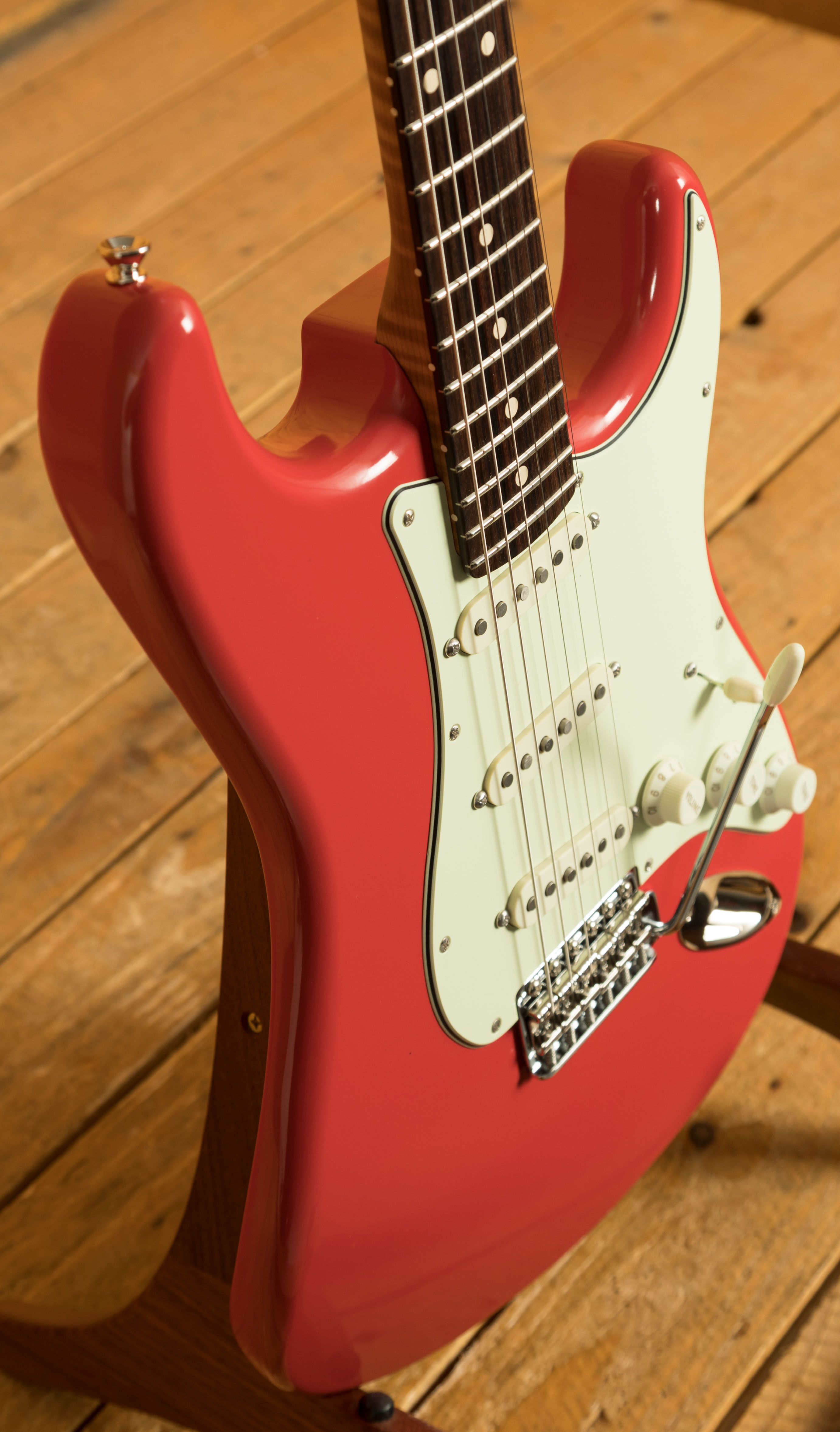 Xotic California Classic XSC-1 - Fiesta Red Light Ageing
