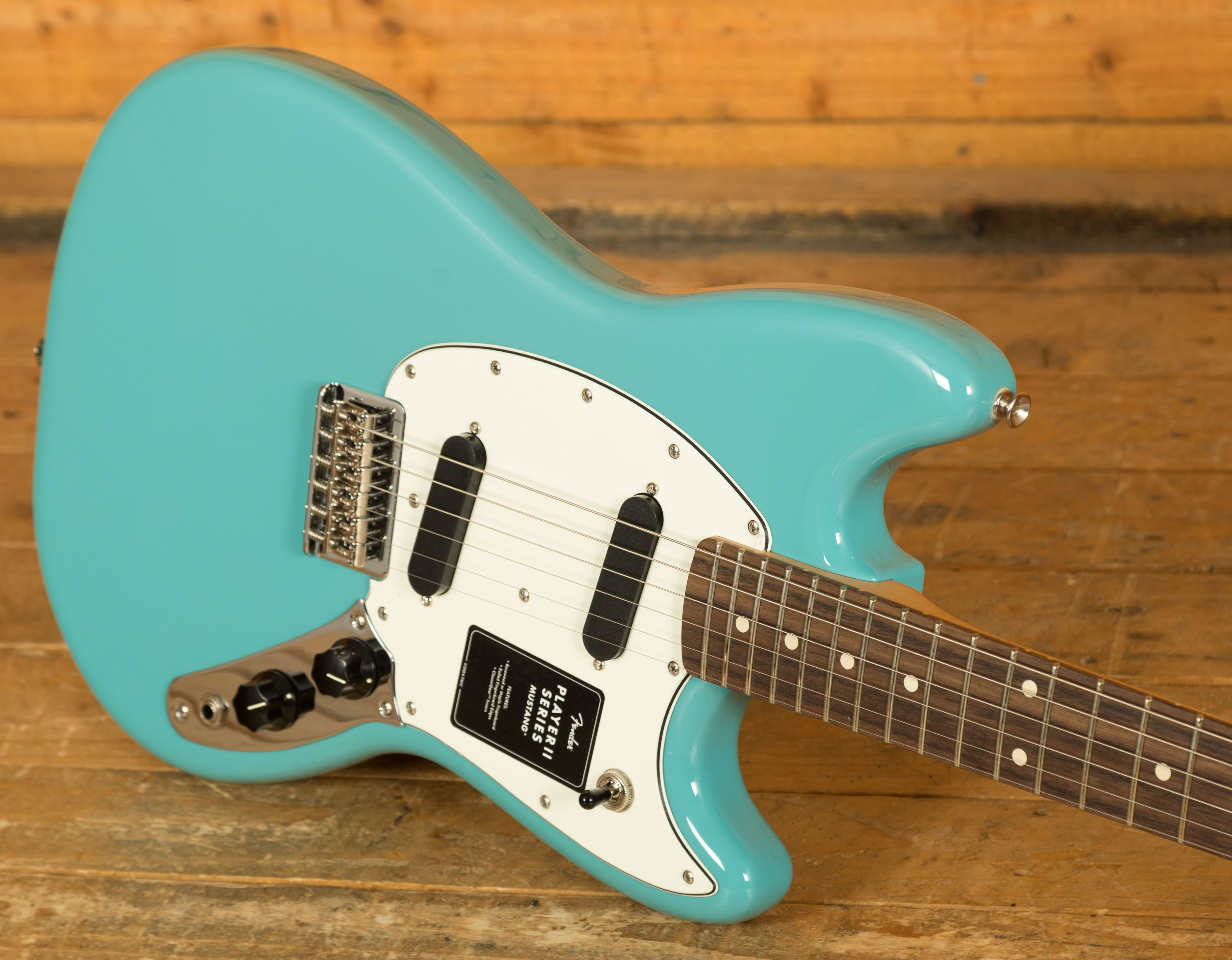 Fender Player II Mustang | Aquatone Blue