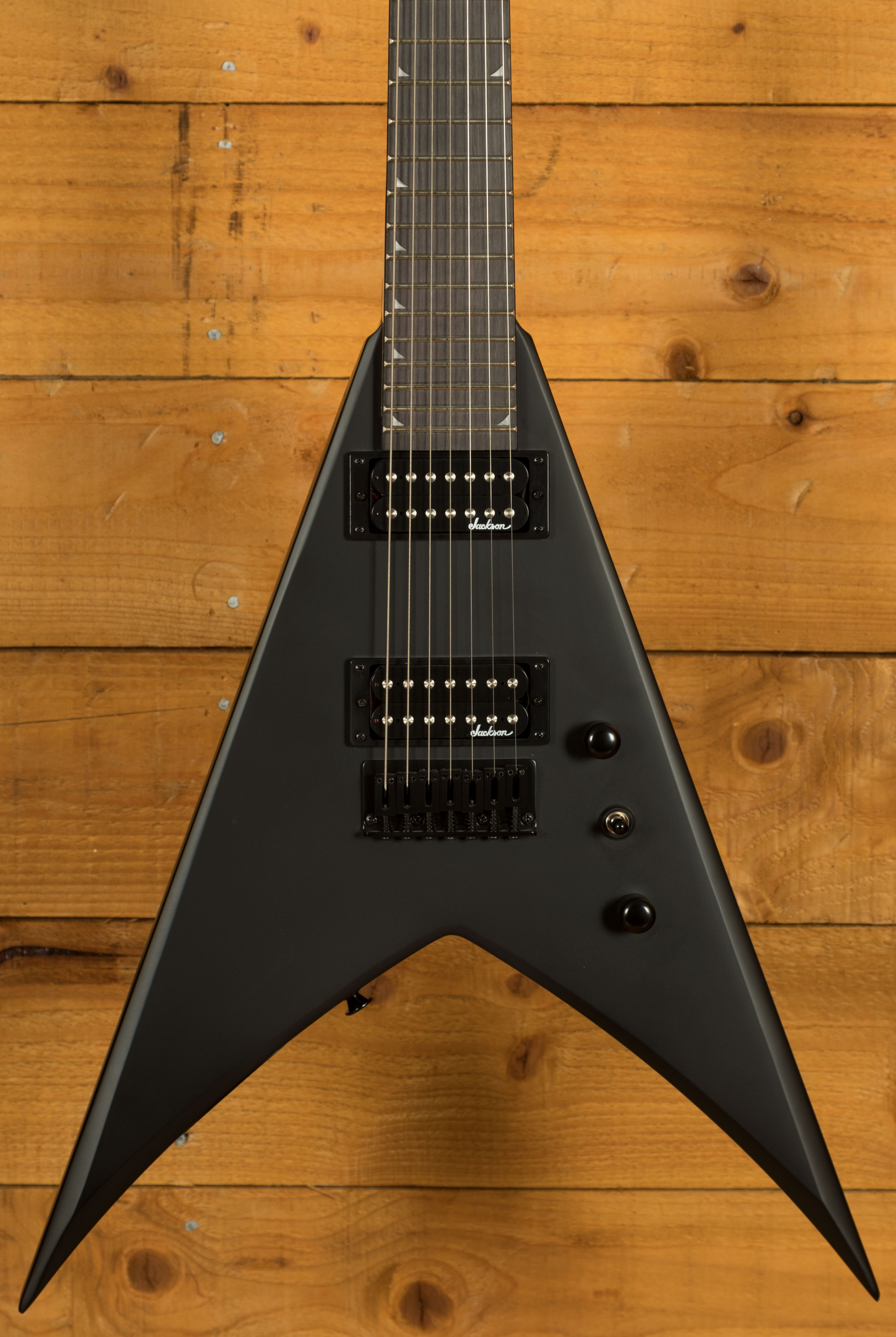 Jackson JS Series JS22-7 KV HT | Amaranth - Satin Black - 7-String
