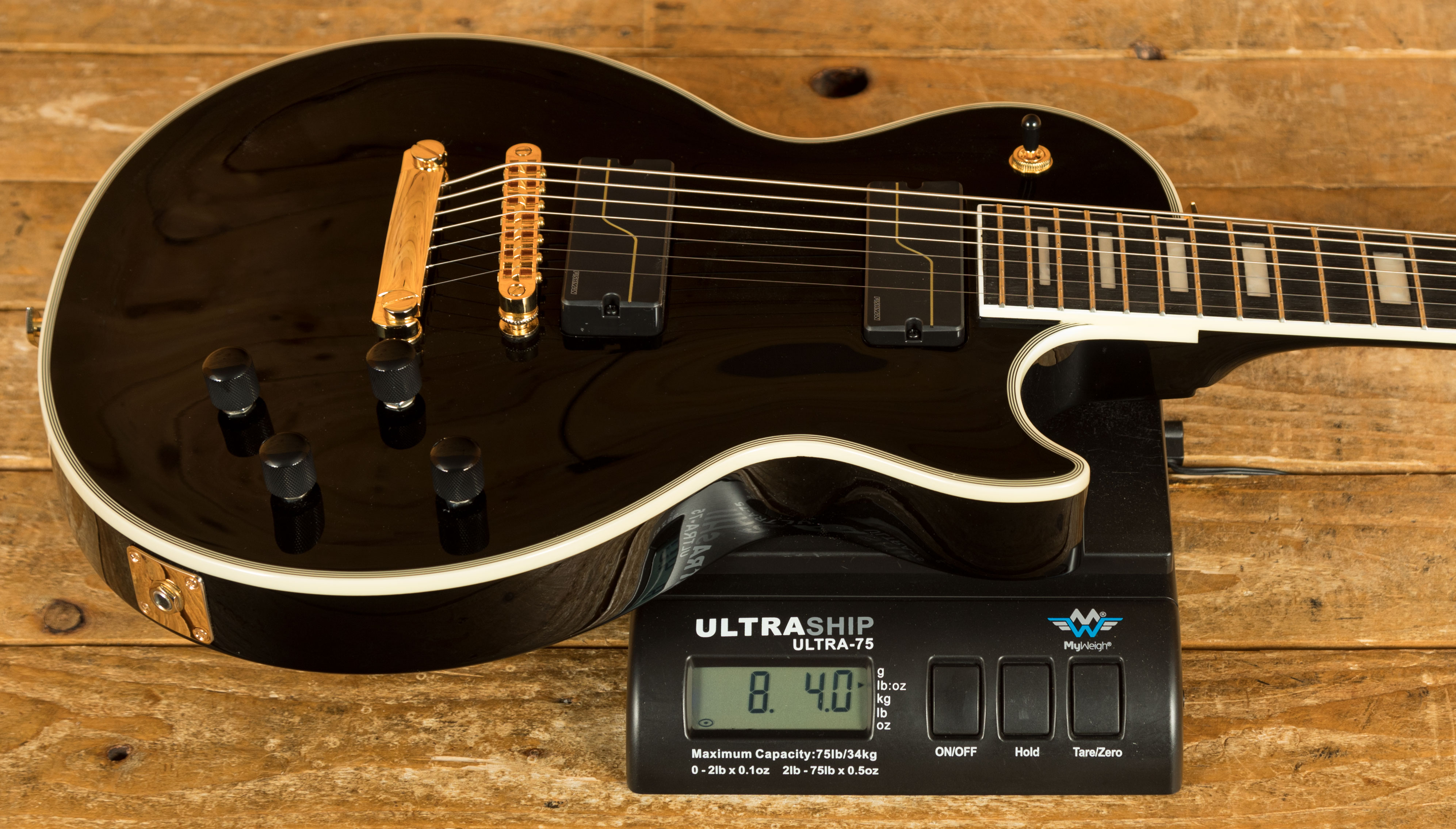 Epiphone Matt Heafy Les Paul Custom Origins | Ebony - 7-String