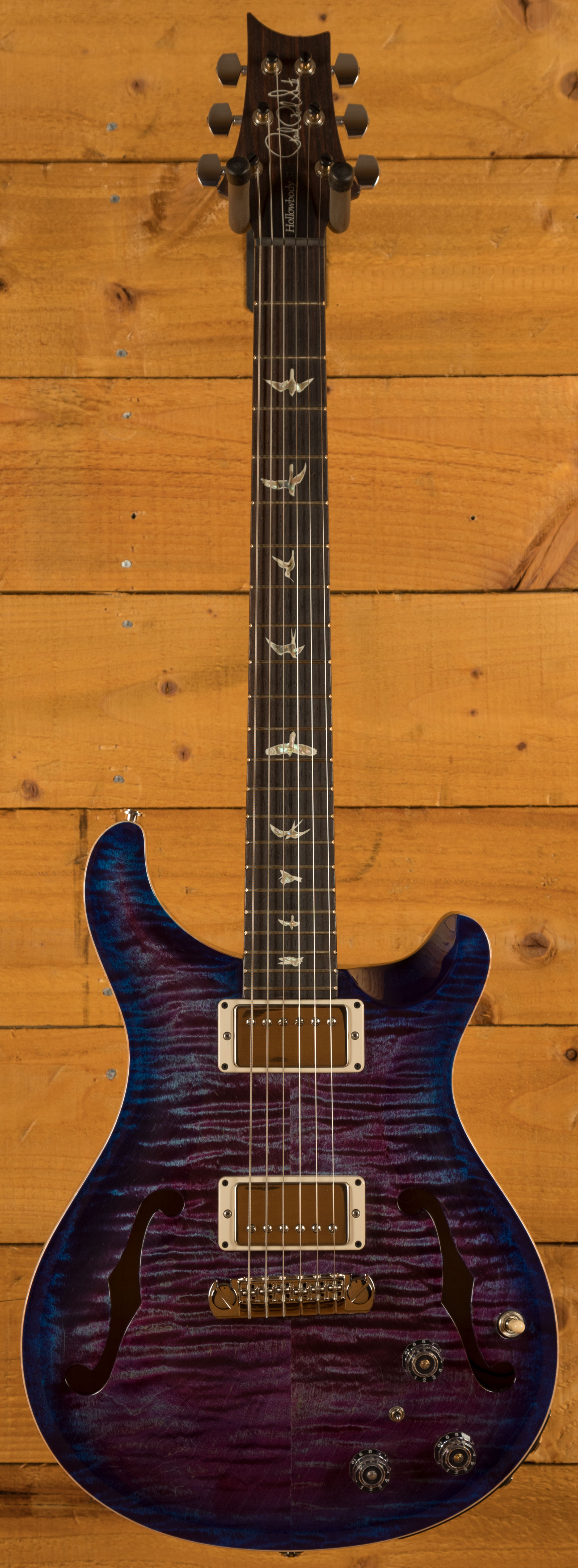 PRS Hollowbody II Violet Blueburst