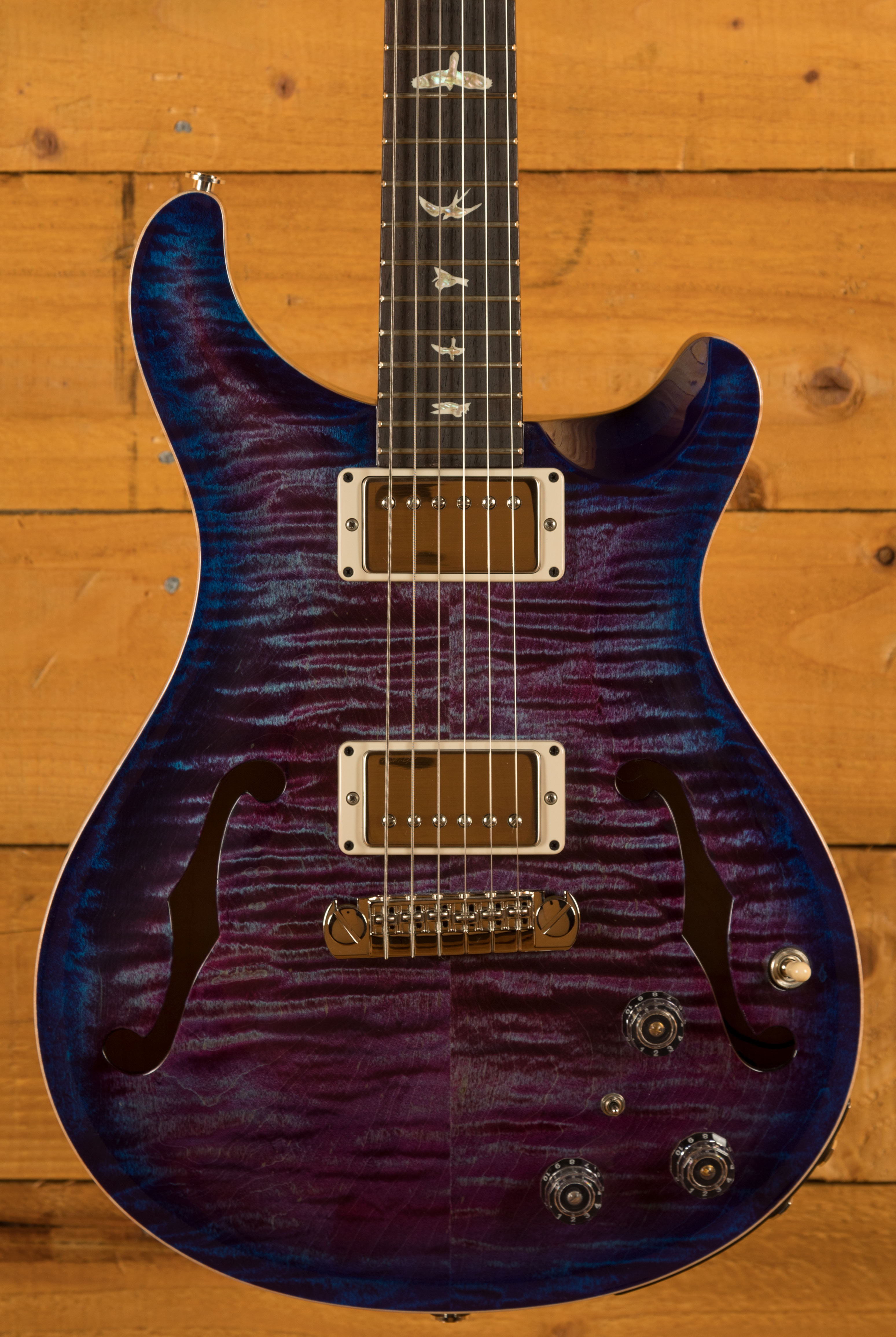 PRS Hollowbody II Violet Blueburst