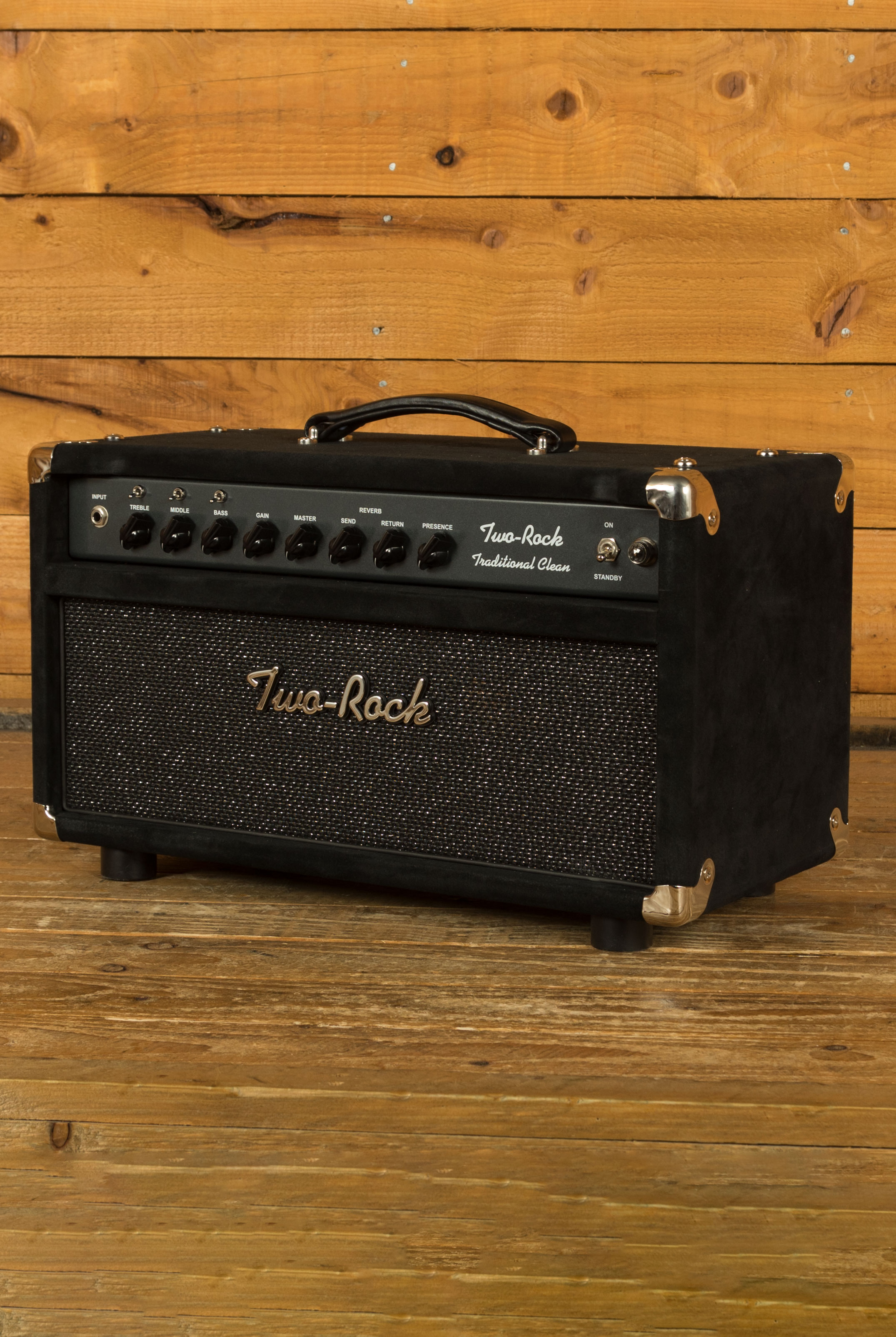 Two Rock Traditional Clean 100w Head Black Suede