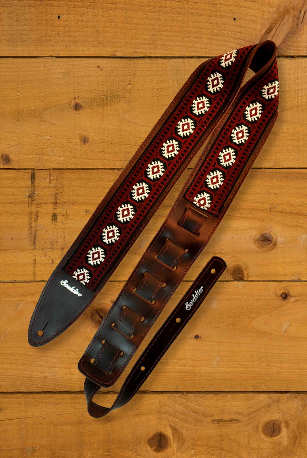 Souldier Torpedo Guitar Straps | Pillar - Burgundy