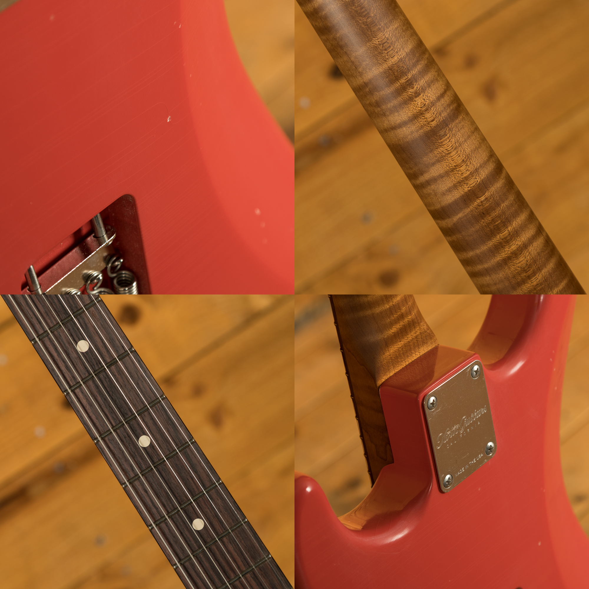 Xotic California Classic XSC-1 Fiesta Red Light Aged